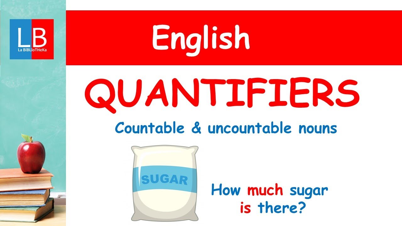 QUANTIFIERS, COUNTABLE & UNCOUNTABLE NOUNS. Inglés para niños 👩‍🏫 ...
