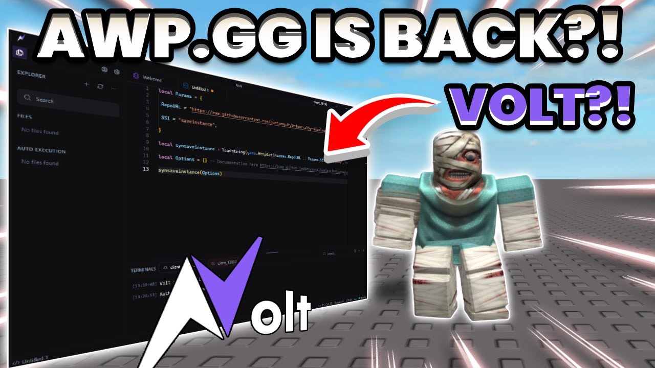 AWP RETURNS… as VOLT EXECUTOR?! | VOLT Roblox Executor 2025 | Install ...