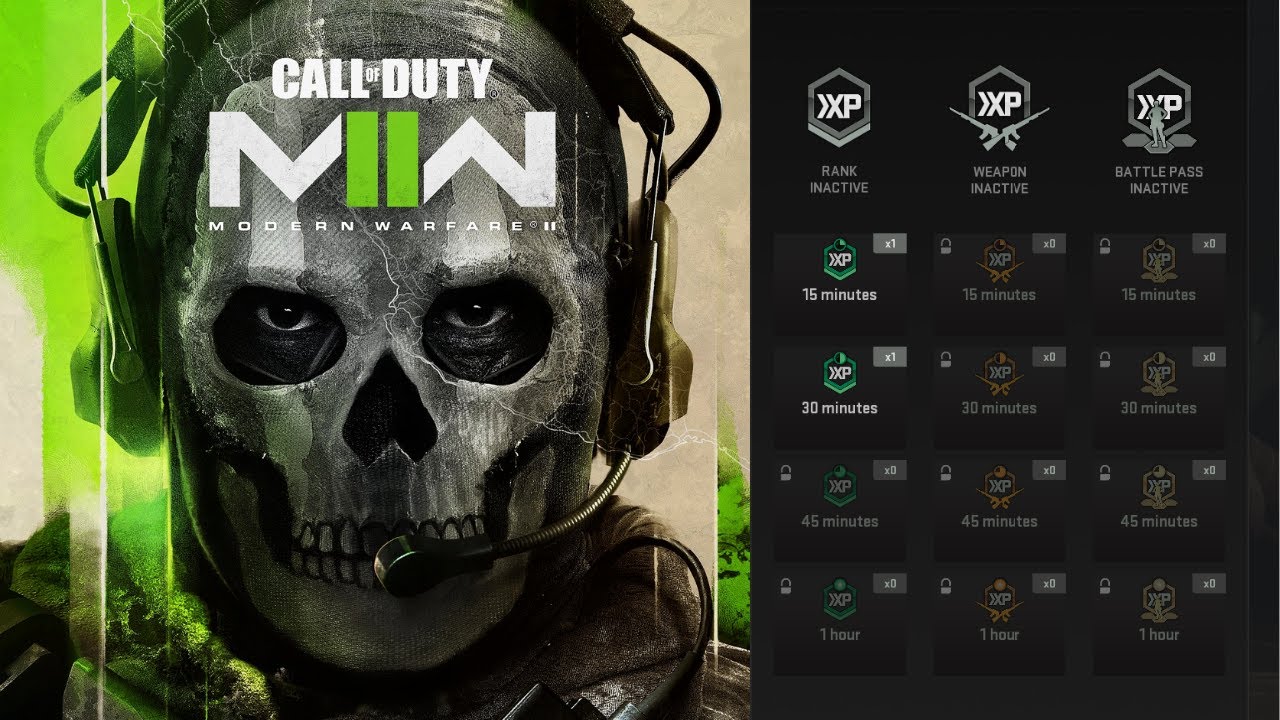 HOW TO ACTIVE EXP BOOST IN MW2 - Call of Duty | Modern Warfare 2.0 ...