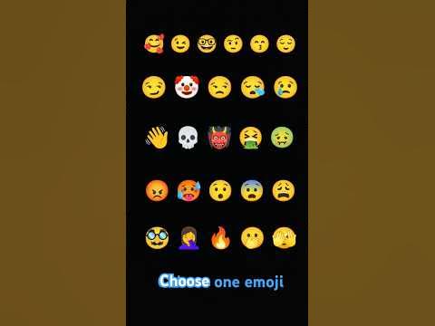 Choose one emoji #trending #viralshorts - YouTube