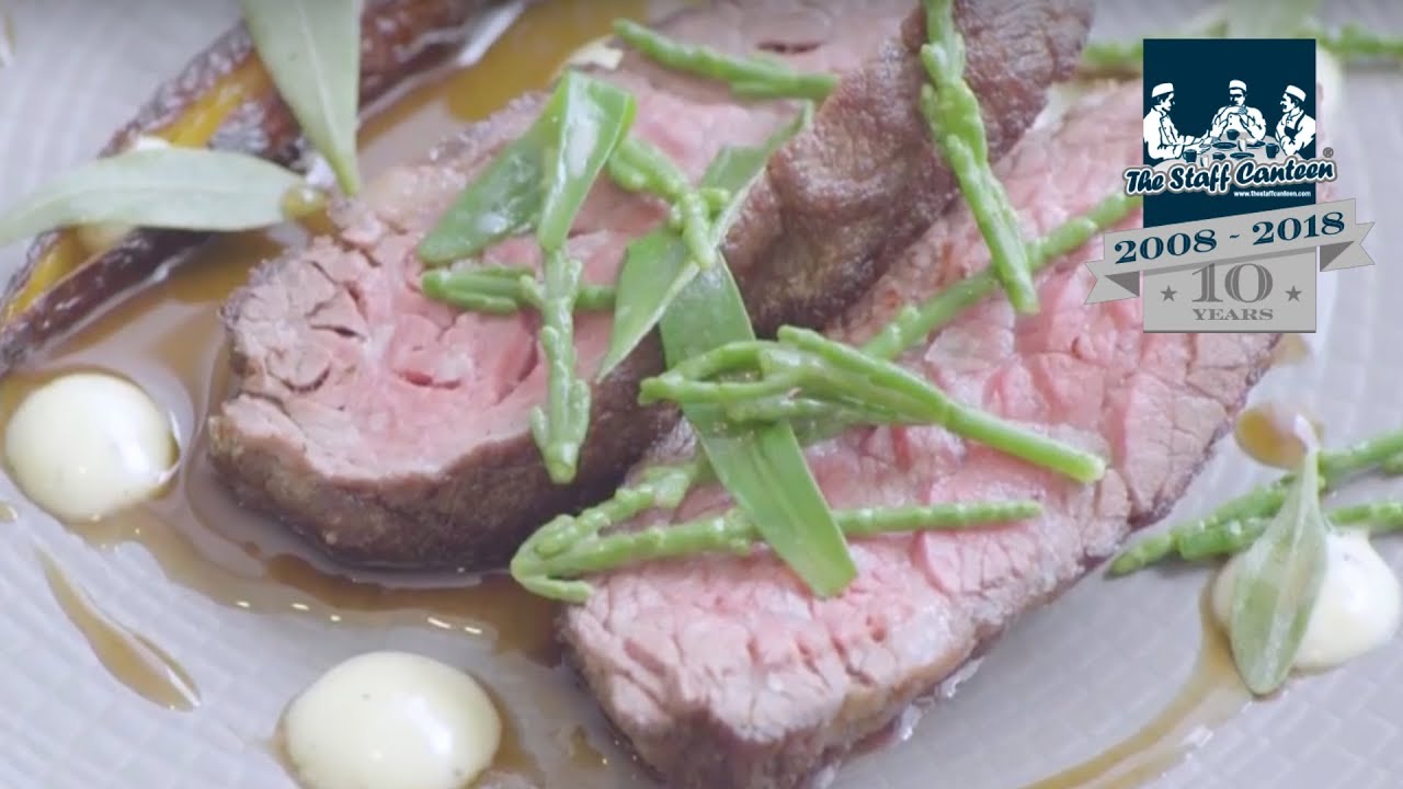 Scott Smith from Fhior Edinburgh creates a Scotch Beef bavette recipe ...
