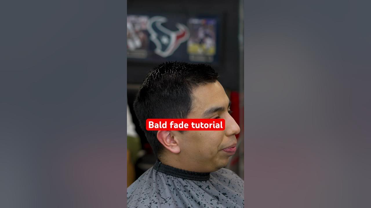 Step by step bald fade tutorial #barber #haircuttutorial #barbershop - YouTube