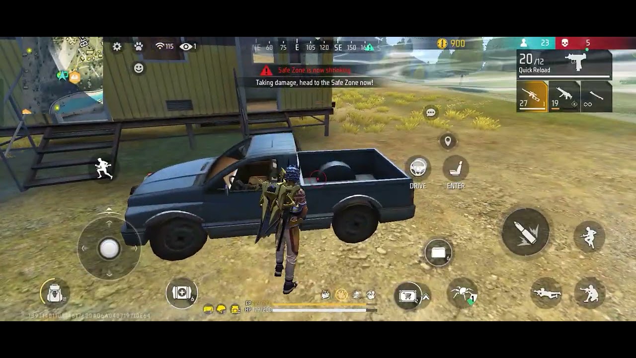 Free fire|1ST Round Lost 2SK Round Win (Part1) - YouTube