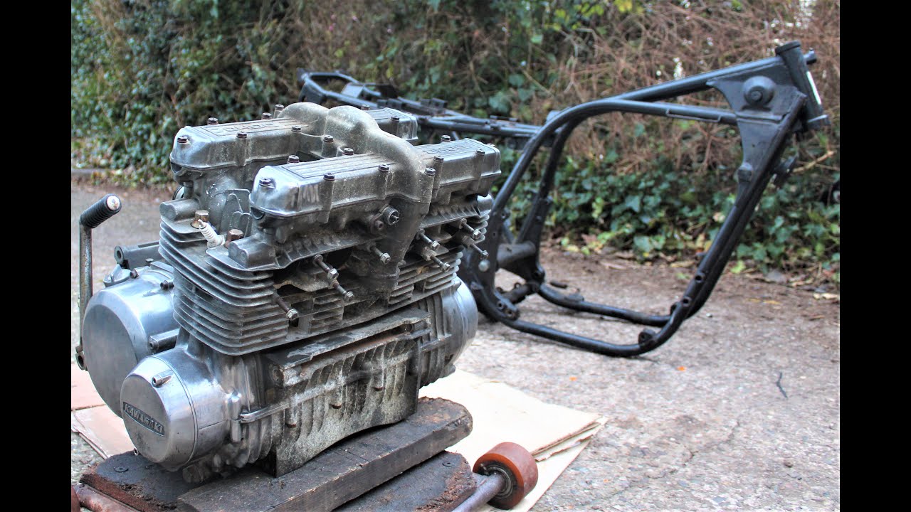 Kawasaki Z650B Restoration Project - Part 2 - YouTube
