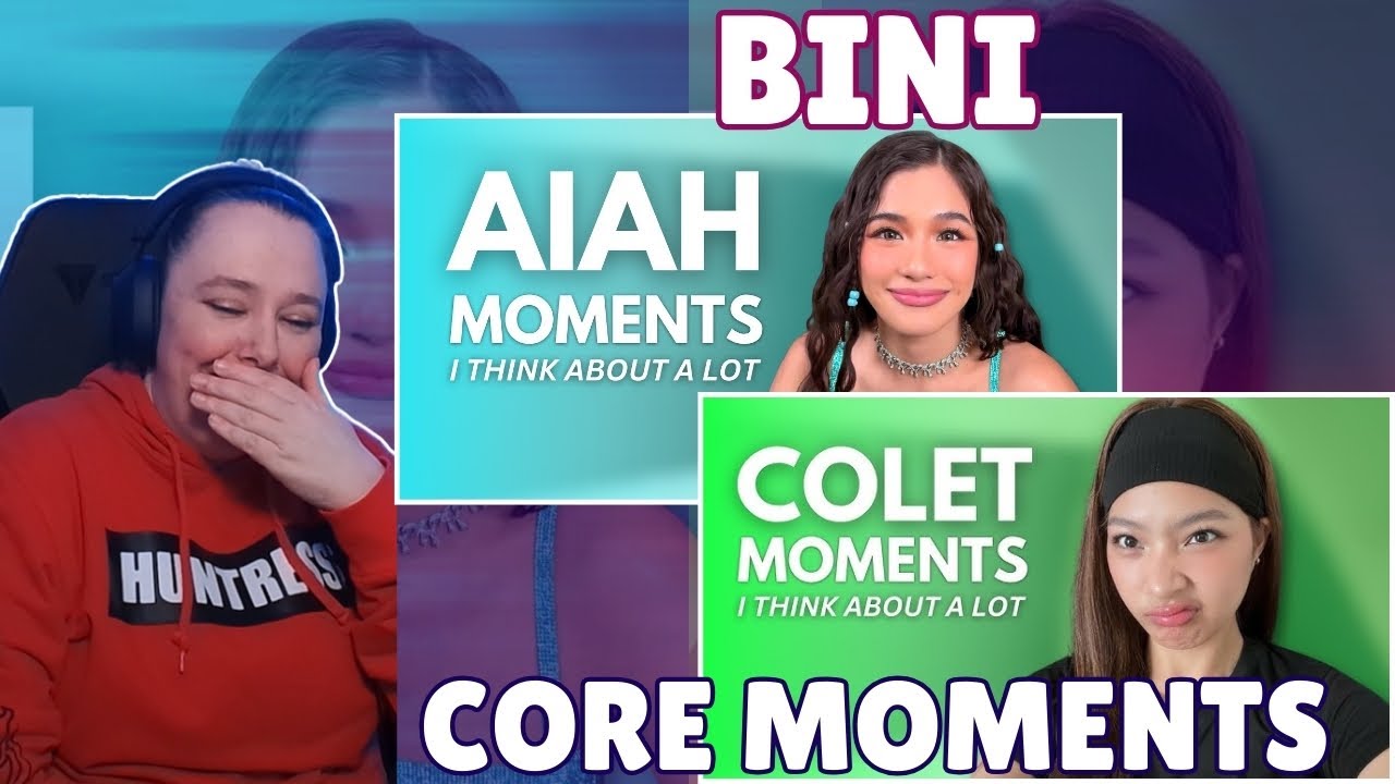 BINI REACTION | BINI core moments I think about a lot (Aiah & Colet ...