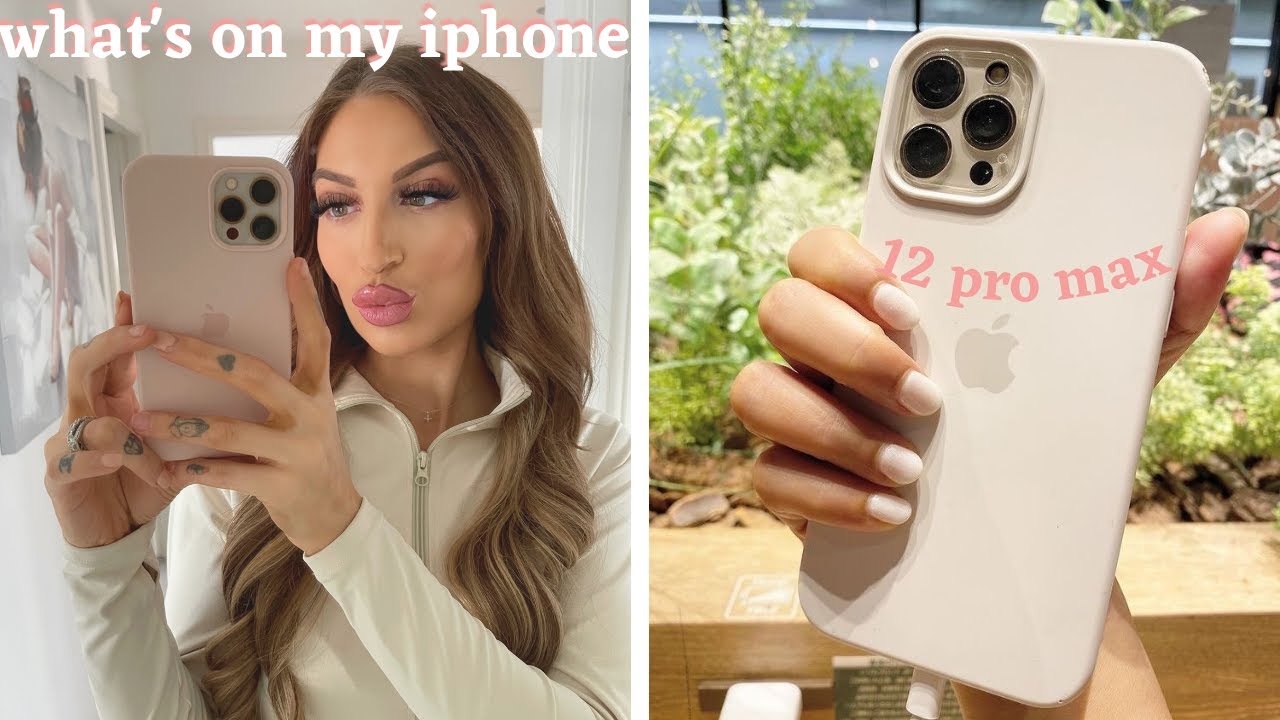 whats on my aesthetic iPhone 12 pro max 2022 - YouTube