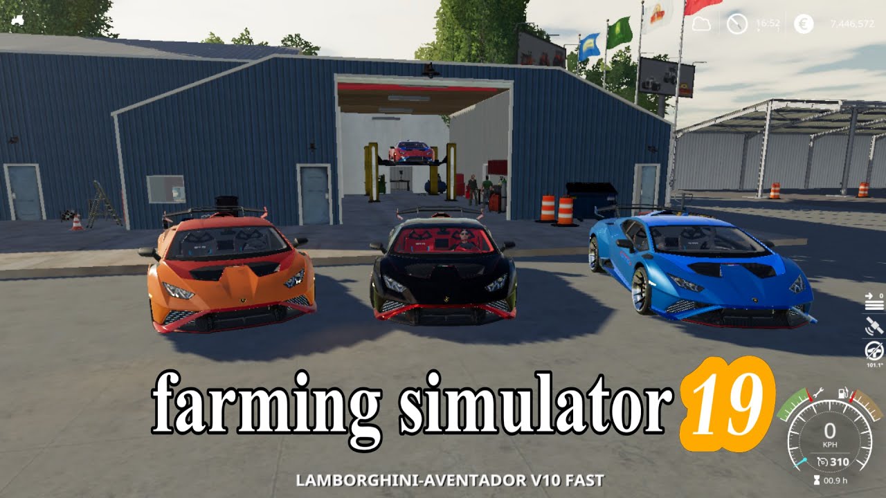 FS19/MOD Lamborghini_Huracan_STO - YouTube