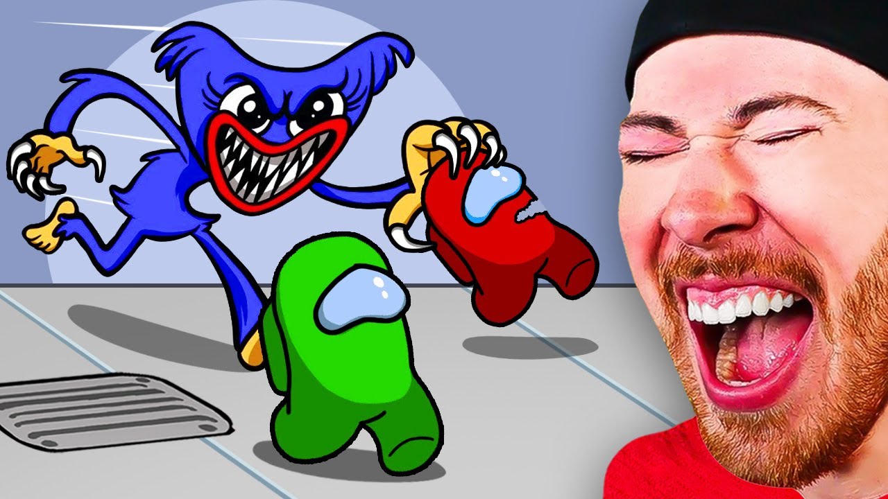 FUNNY ANIMATIONS That will Make you LAUGH (Among Us Poppy Playtime ...