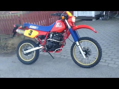 Honda Xr600r 1986 - YouTube