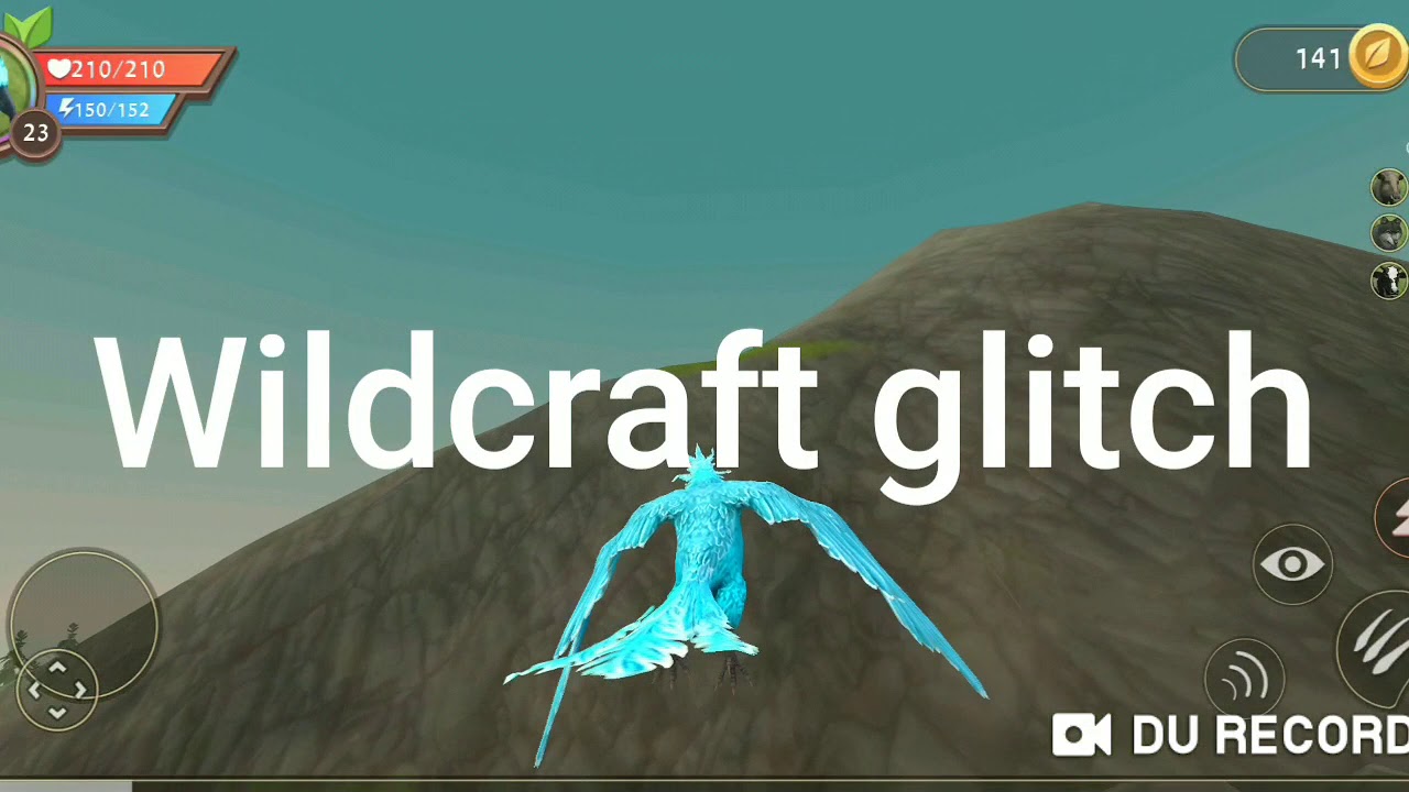 How to fly in the den with an eagle! (Wildcraft Glitch) - YouTube