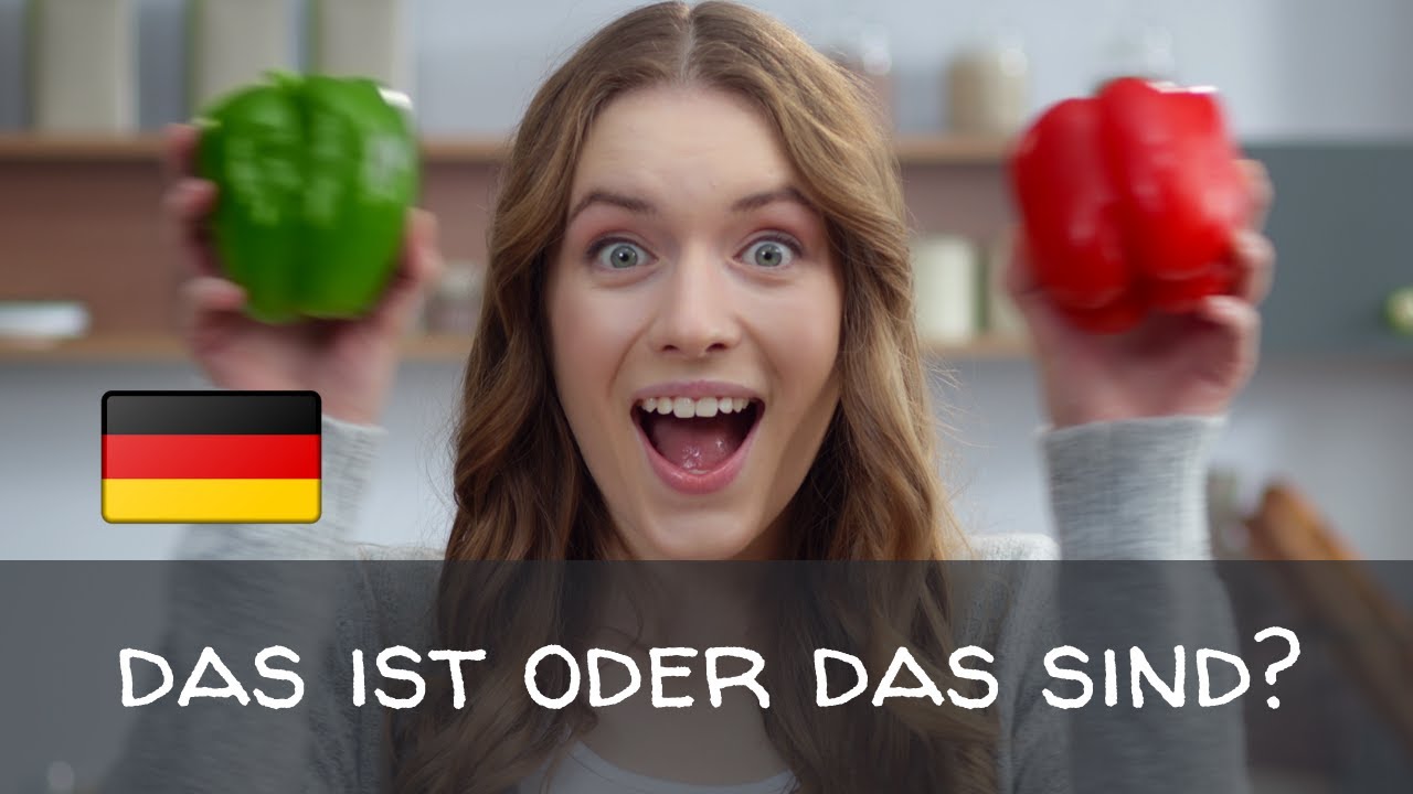Das ist oder das sind? ⭐⭐⭐⭐⭐ Ist oder sind? (Deutsch mit Untertitel ...