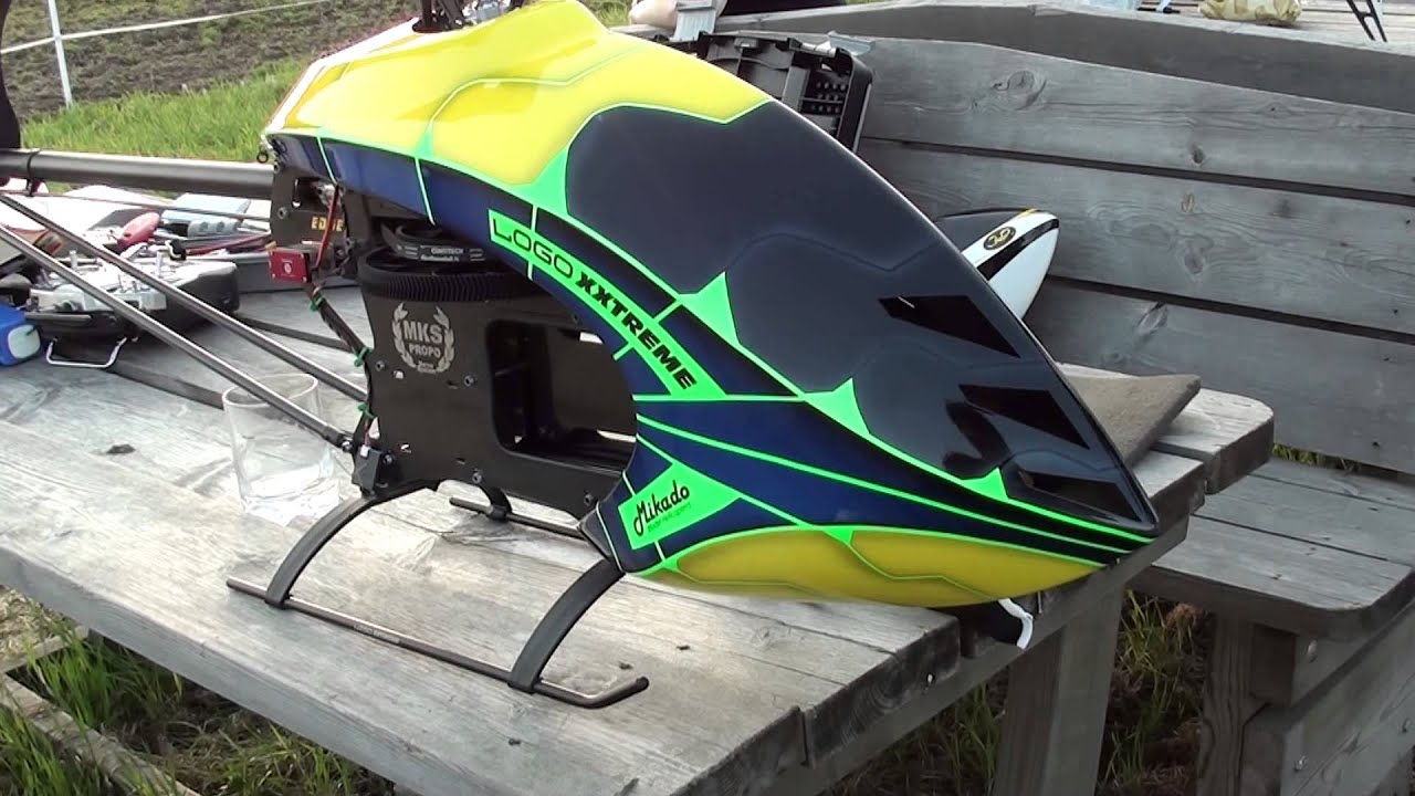 Blade 130x inverted landing - YouTube