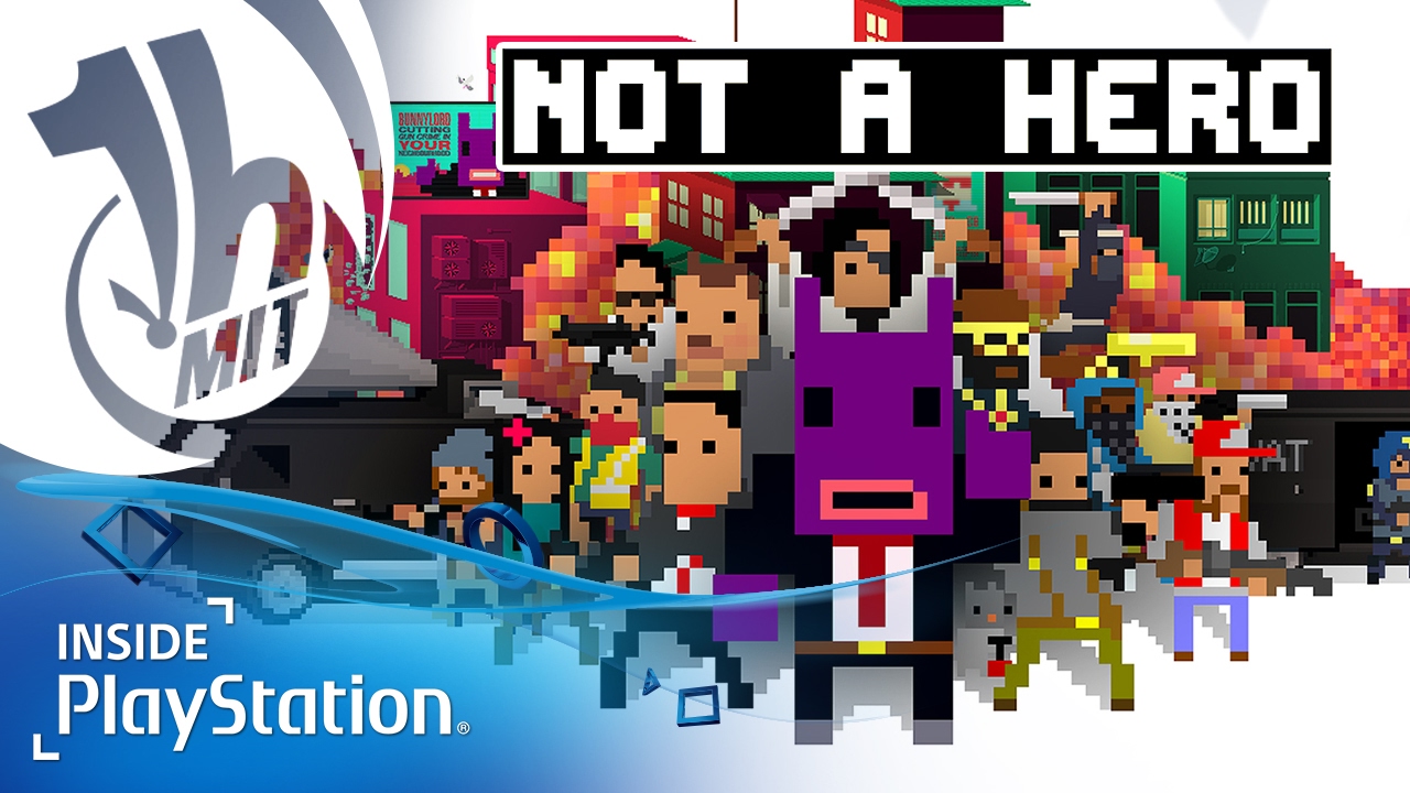 Not A Hero PS4-Gameplay: Blutige Pixelschlacht trifft Sozialkritik | 1 ...