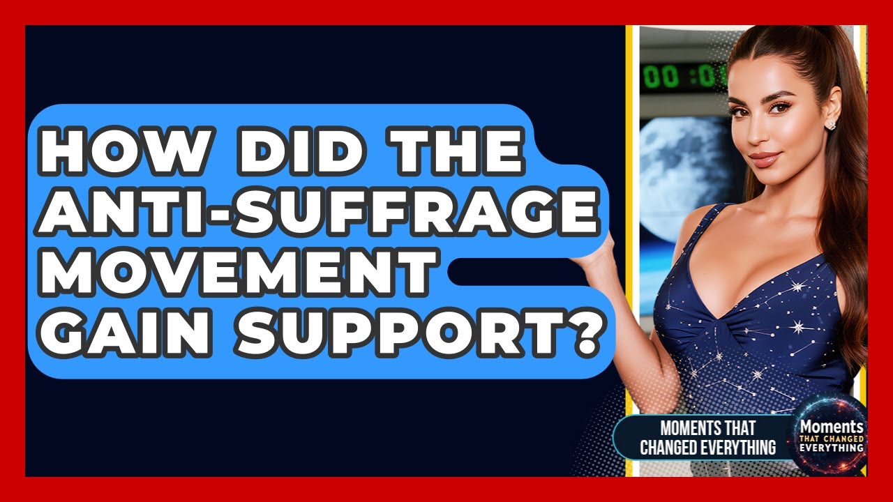 How Did The Anti-suffrage Movement Gain Support? - Moments That Changed ...