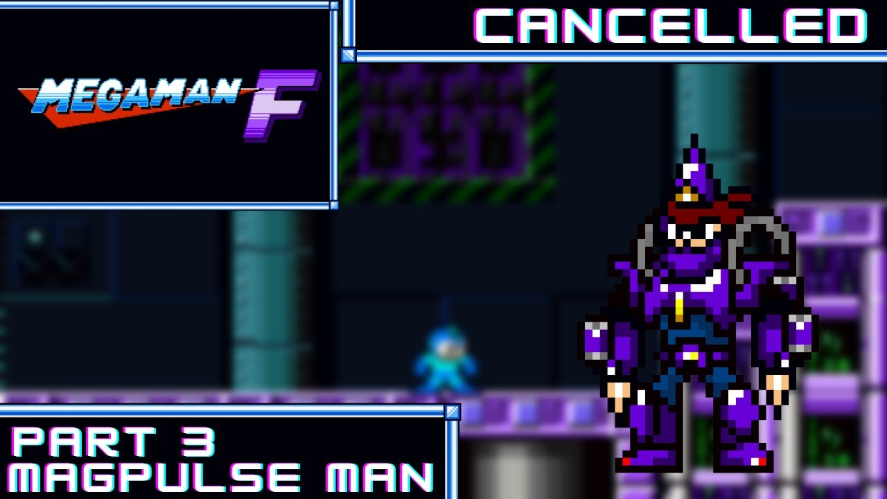 Mega Man F (Cancelled Game) - Part 3 (Magpulse Man) - YouTube