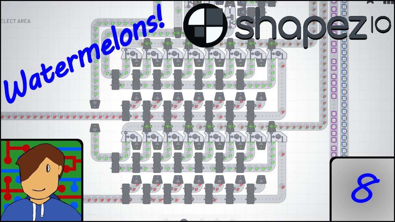 Fast Watermelons! | Shapez.io | Episode 8 - YouTube
