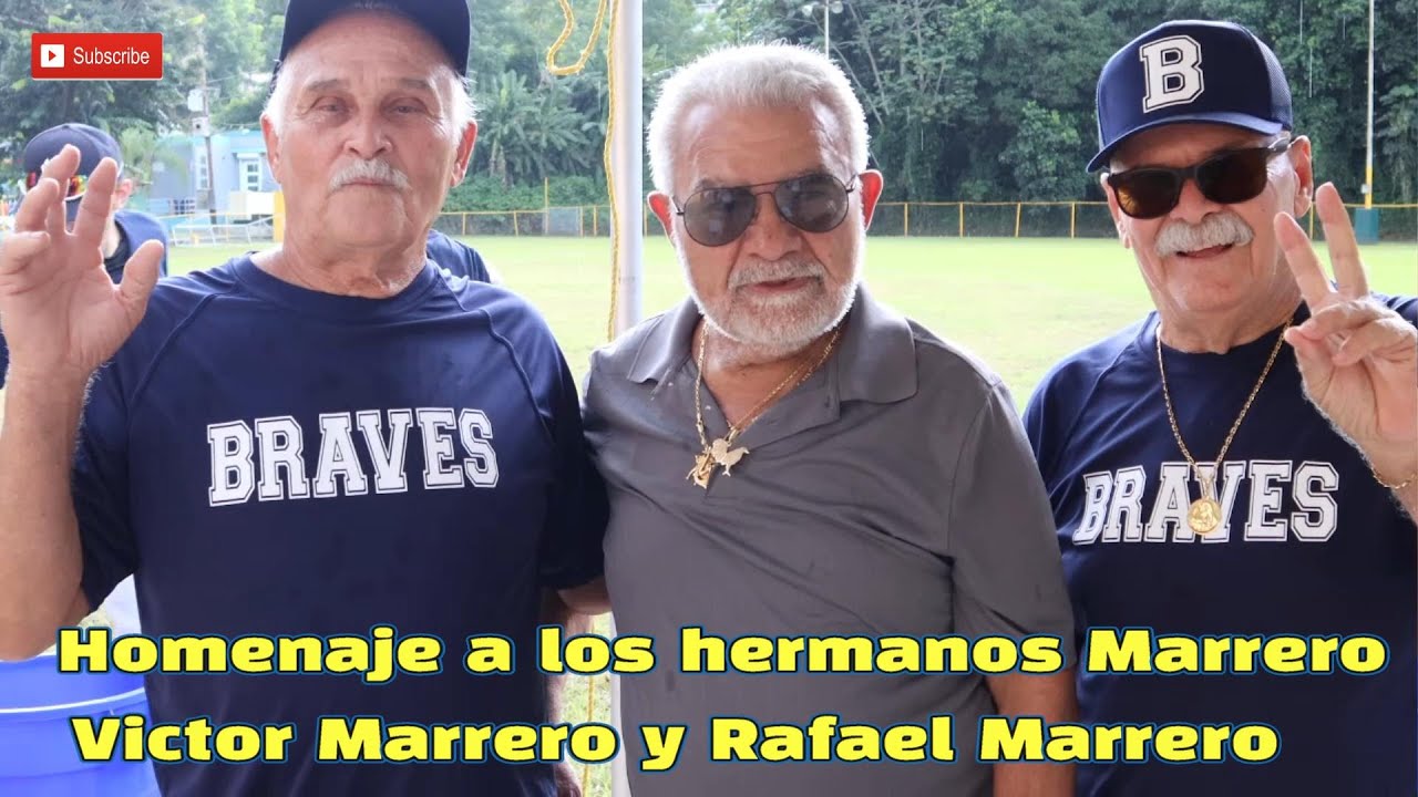 Homenaje a los Hermanos Marrero, Victor y Rafael, líderes deportivos ...