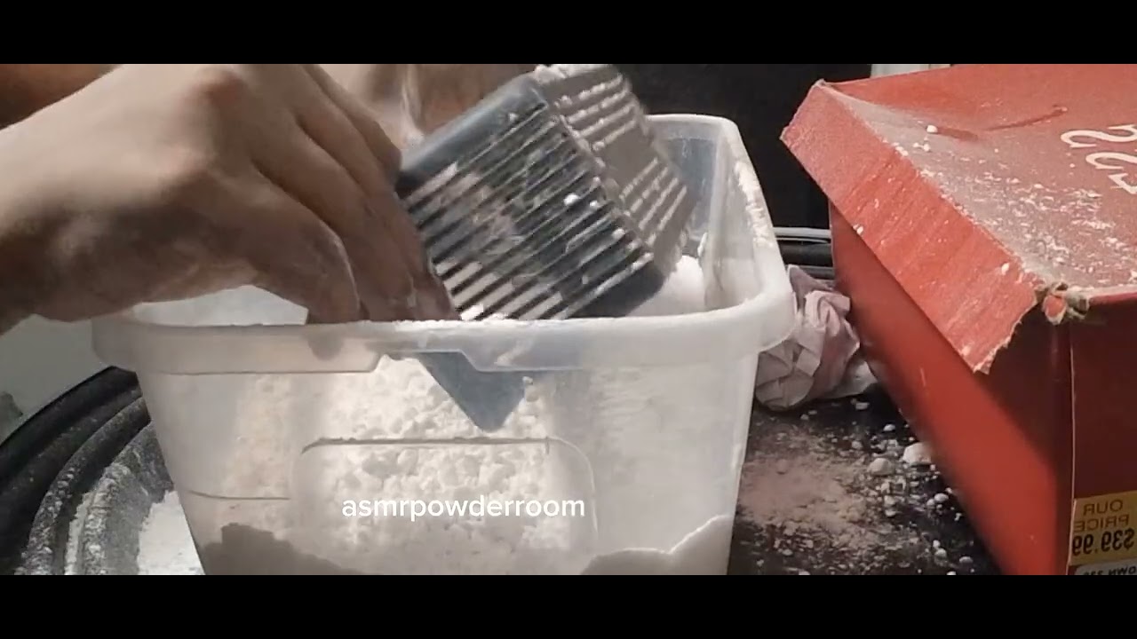 Reform gymchalk| asmr| powder play| #powderplay #gymchalk # ...