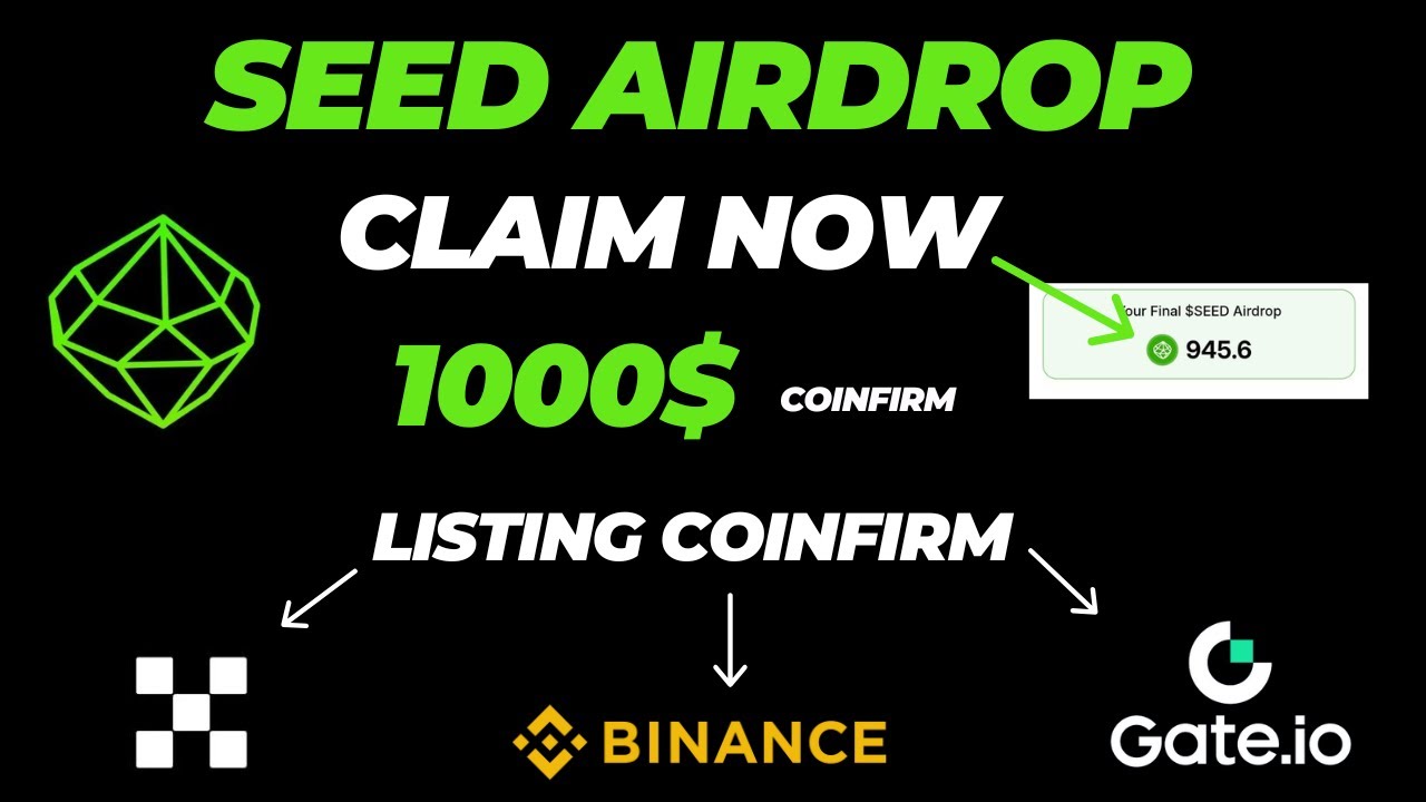 Seed AirDrop Claim And Withdraw Process || Seed Airdrop Check ...