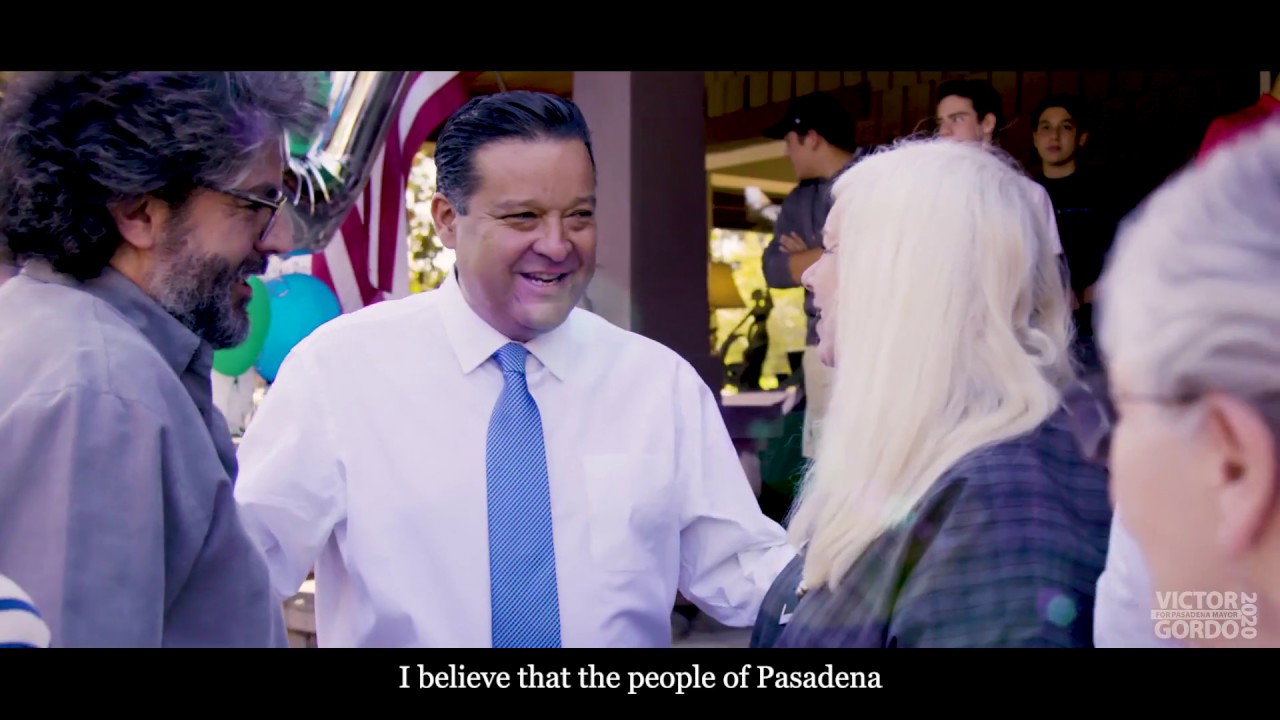 Victor Gordo for Pasadena Mayor: Standing Up - YouTube