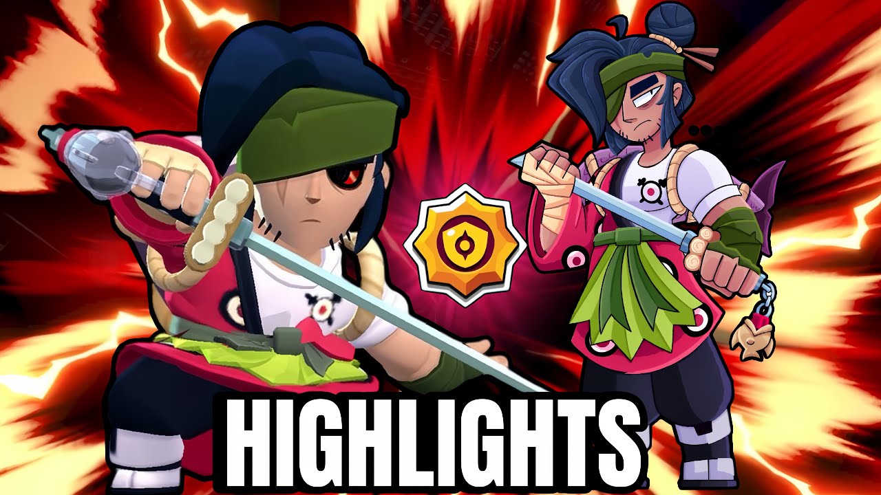 Highlight Brawl Stars - Kenji cuts enemies like vegetables | Brawl ...