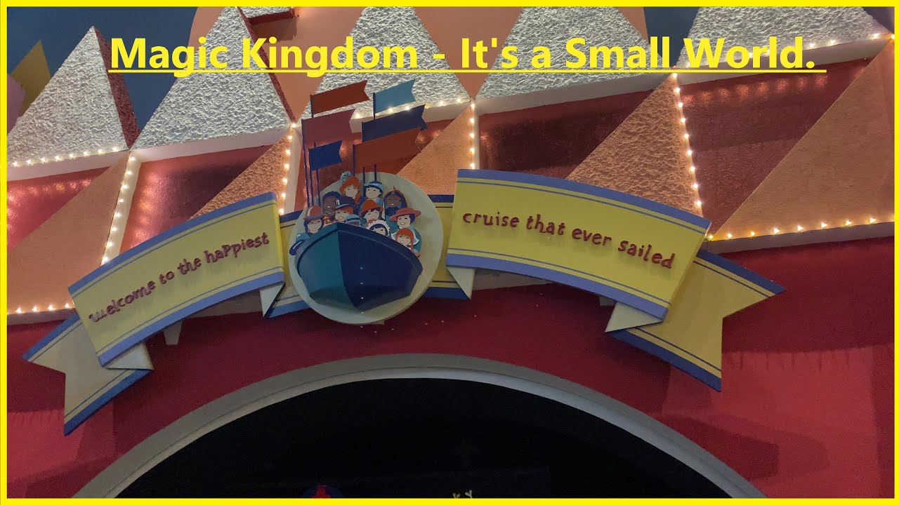 Magic Kingdom - Small World - Nov 2025 - 4k - YouTube