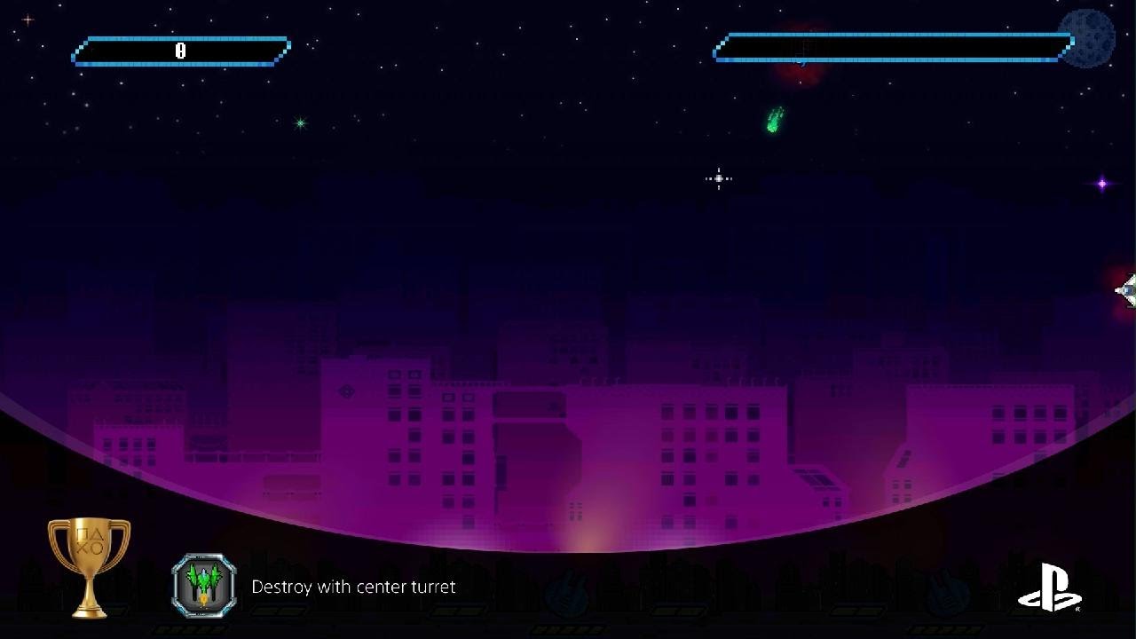 Aliens Attack ~ Destroy with center turret Trophy - YouTube