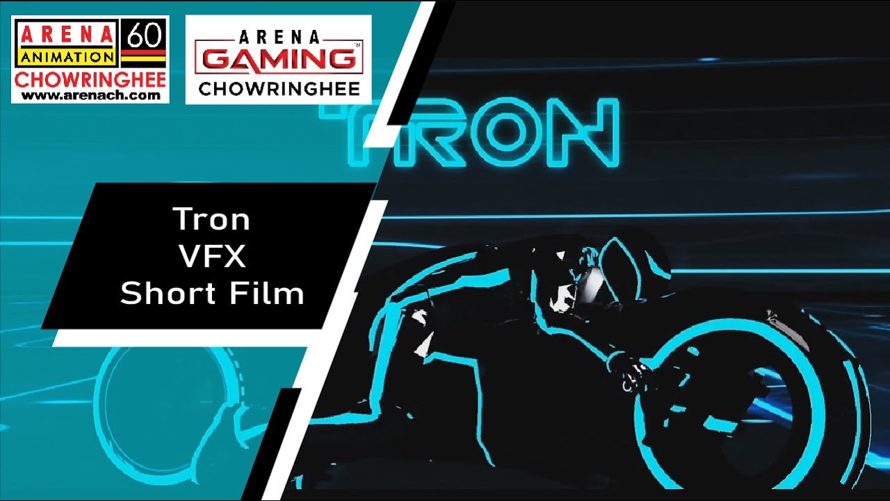 Arena Animation Chowringhee || Tron VFX Short Film # ...