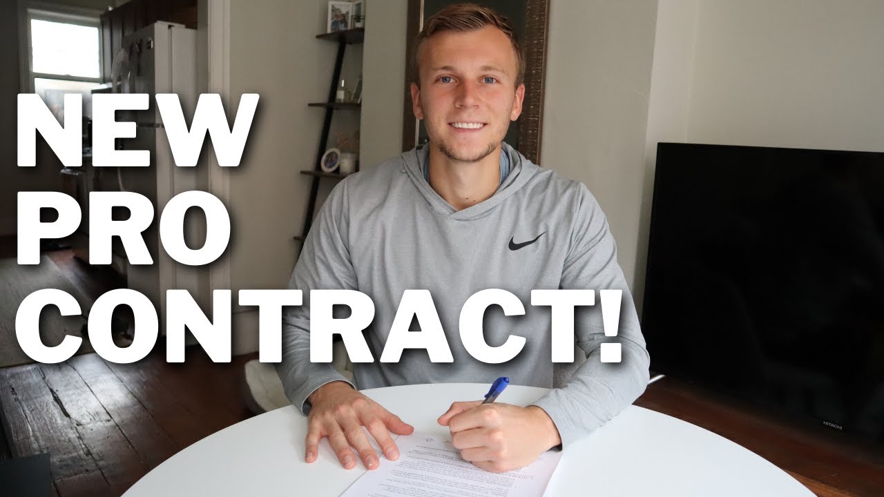 I SIGNED A NEW PRO CONTRACT!!! | The Offseason - YouTube