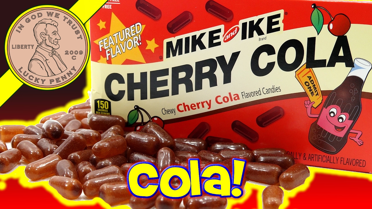 Mike and Ike Cherry Cola Chewy Candies - Lucky Penny Flash Back! - YouTube