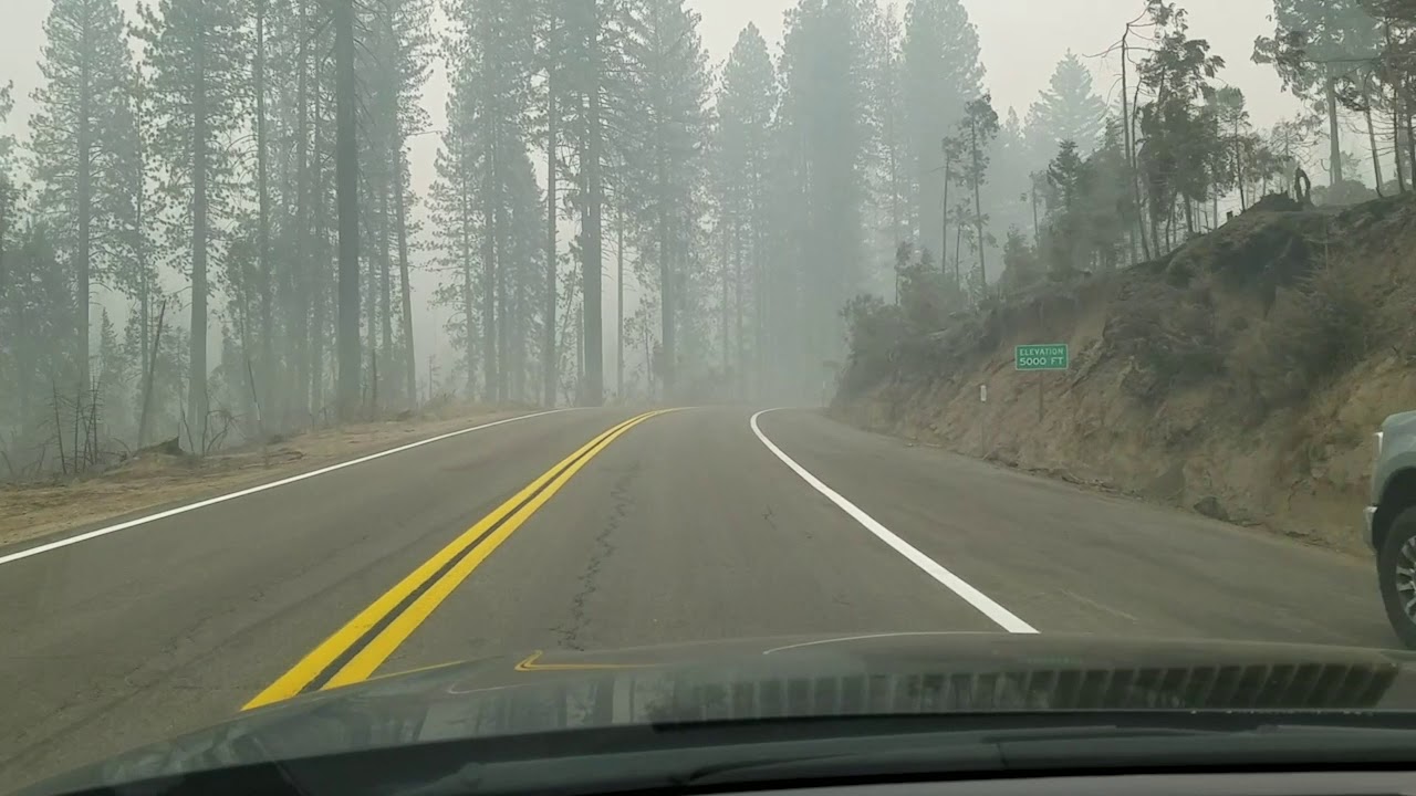 Oct 21 - Driving tour of California State Route 168 West of Shaver Lake ...