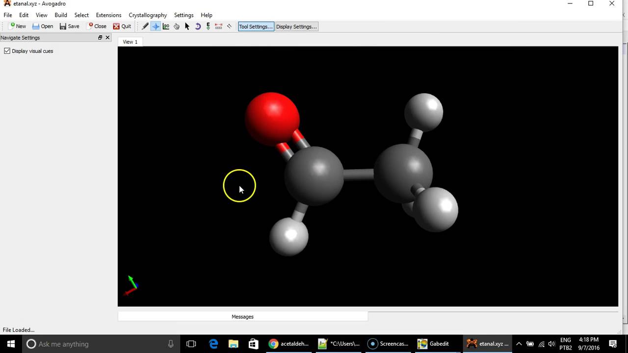 TD-DFT Calculando transicoes eletronicas no ORCA 3.0.3 - YouTube