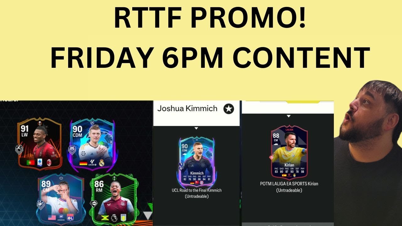 FC24 RTTF PROMO! SOME NICE CARDS AND KIMMICH SBC LOOKS GREAT! #eafc24 ...