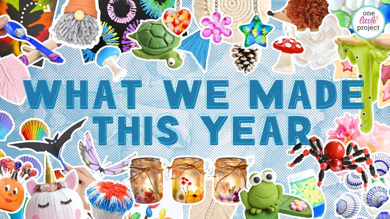 WHAT WE MADE THIS YEAR AT ONE LITTLE PROJECT! - YouTube