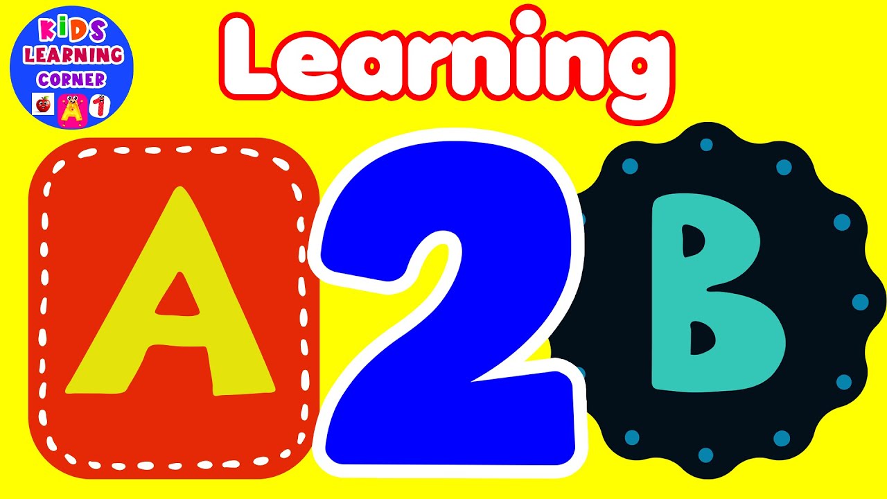 ABC &123 Learning For Toddlers | ABC and Numbers For Preschool | ABC ...