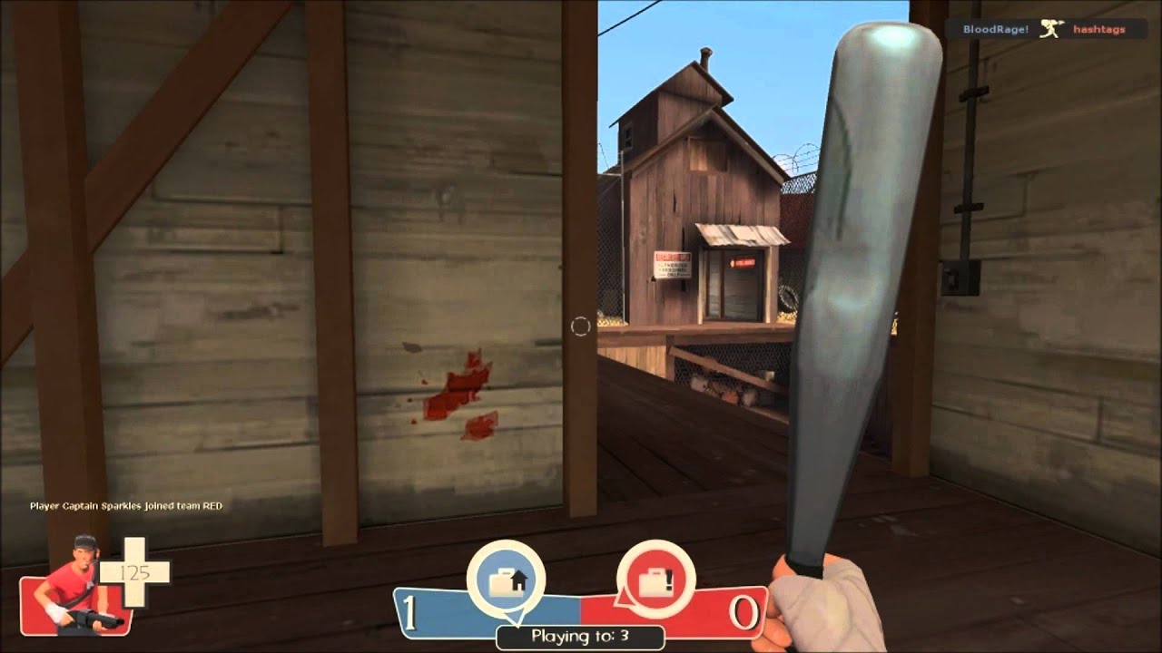 Tf2 Scouting with a bat - YouTube