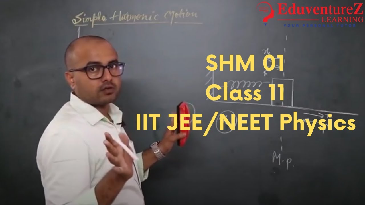 Simple Harmonic Motion 01 Equation of SHM Phasor SHM Question Class 11 ...