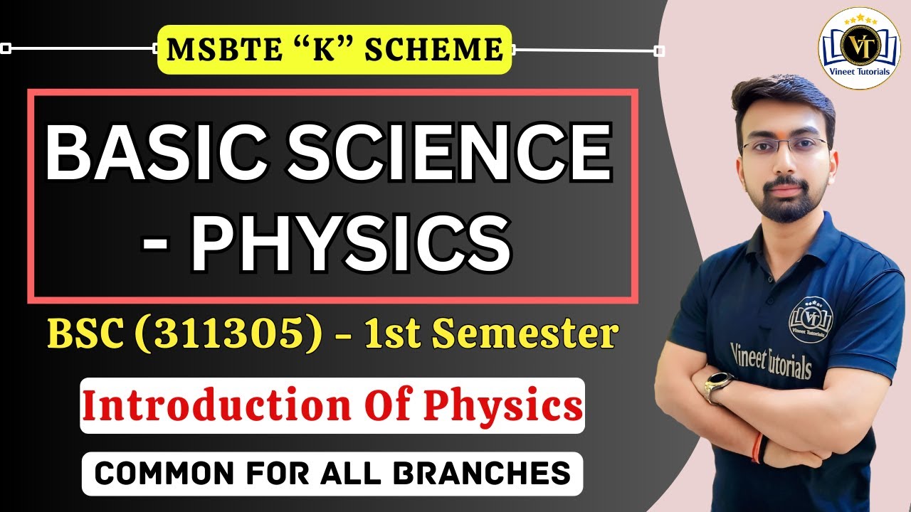 Introduction Of Physics | Vineet Sir | Vineet Tutorials - YouTube
