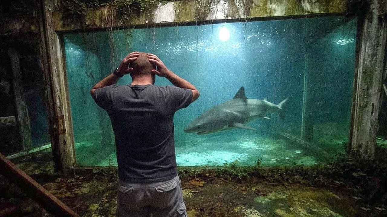 He Found a Shark in an Abandoned Park - YouTube