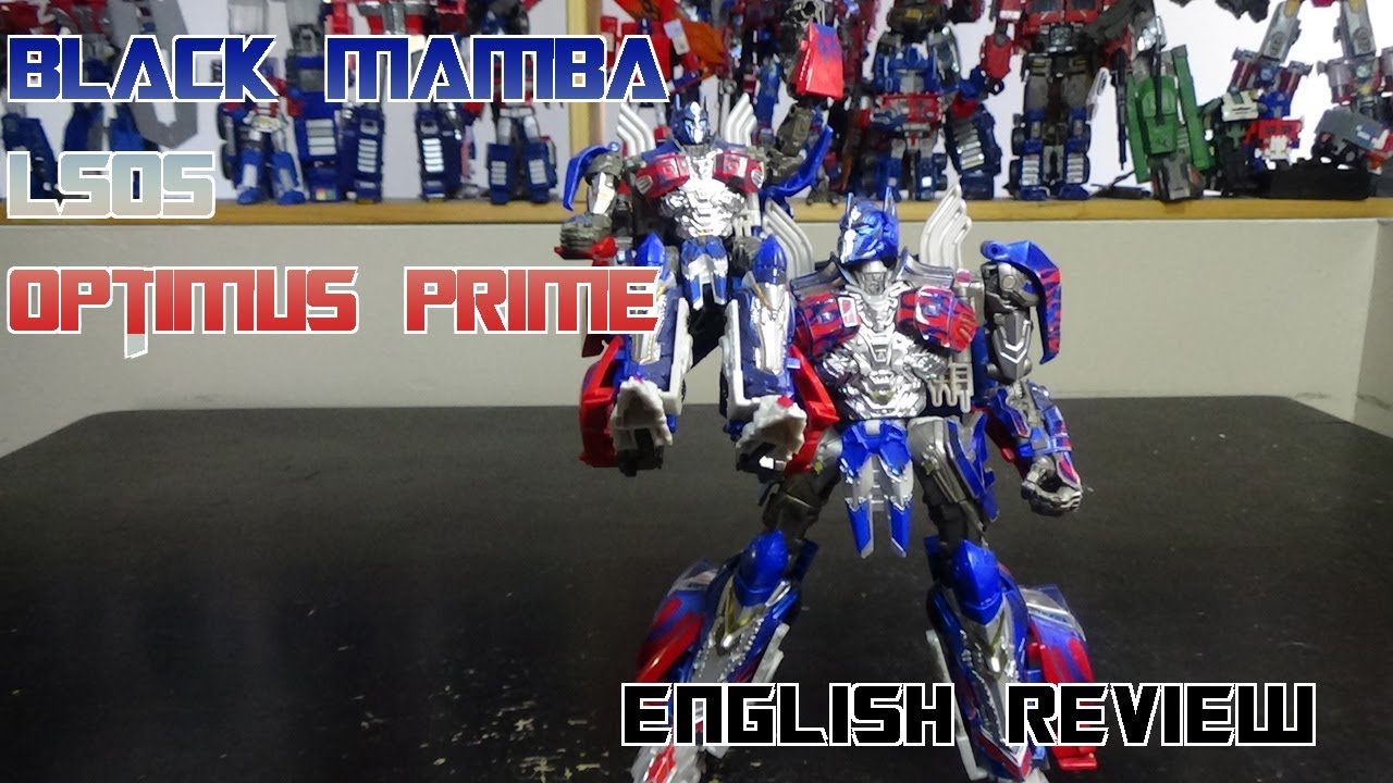 Video Review for Black Mamba - LS05 - Optimus Prime - YouTube