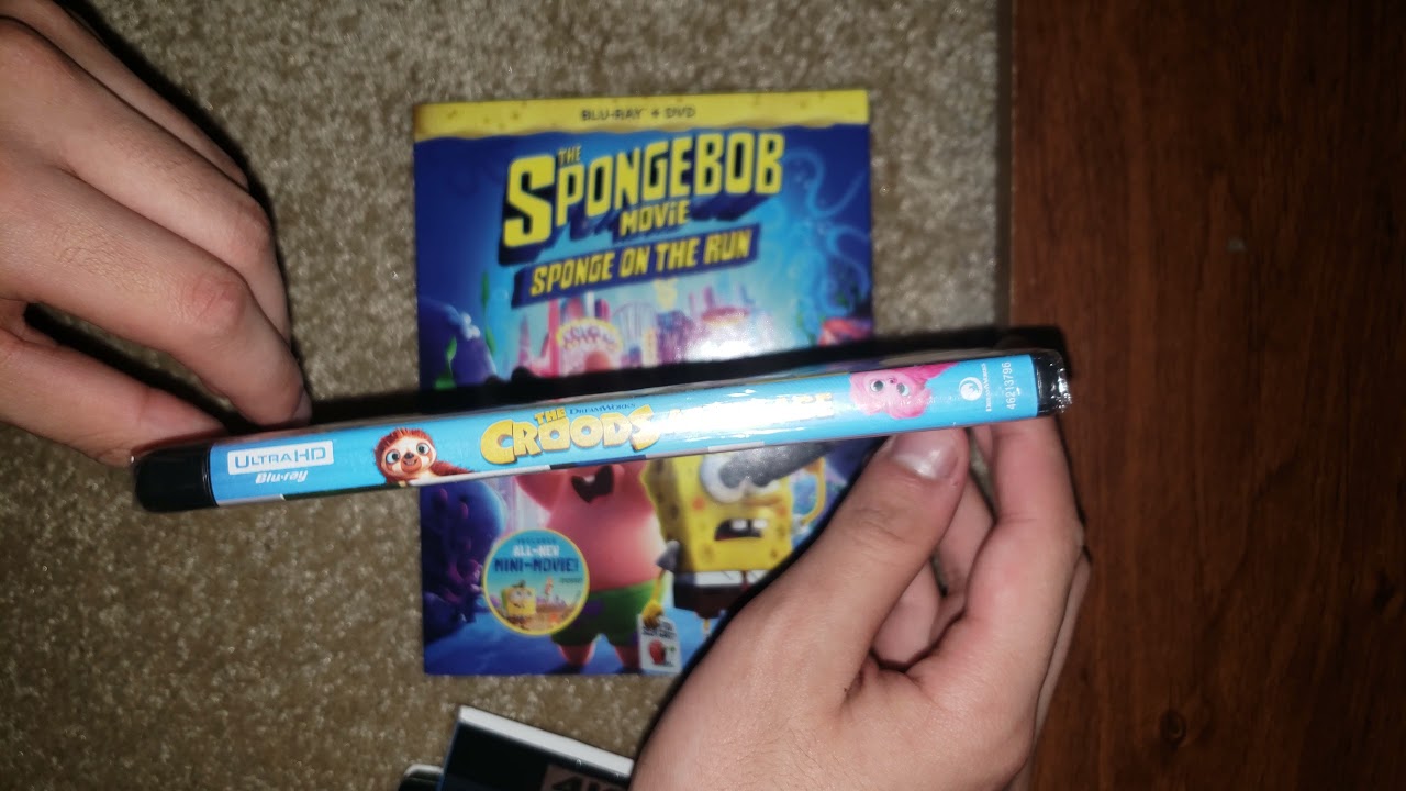 Luca/The Croods: A New Age/The SpongeBob Movie: Sponge On the Run - 4K ...