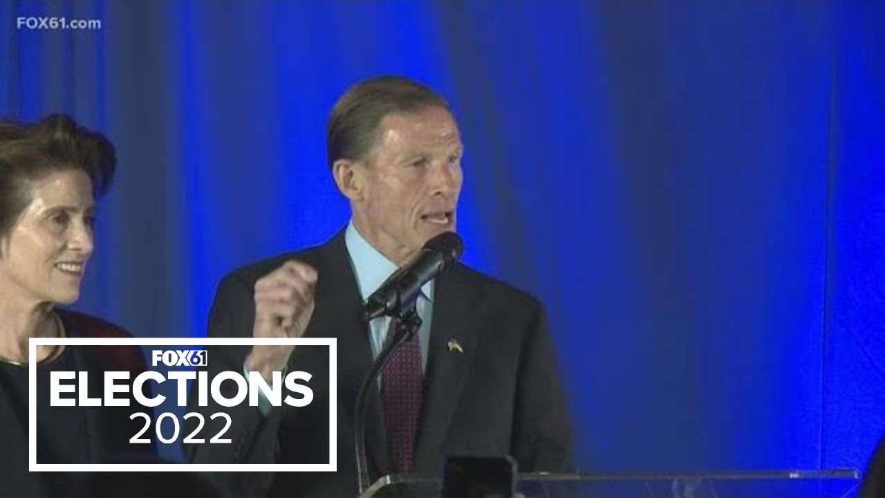 Richard Blumenthal wins third term as Senator of Connecticut - YouTube