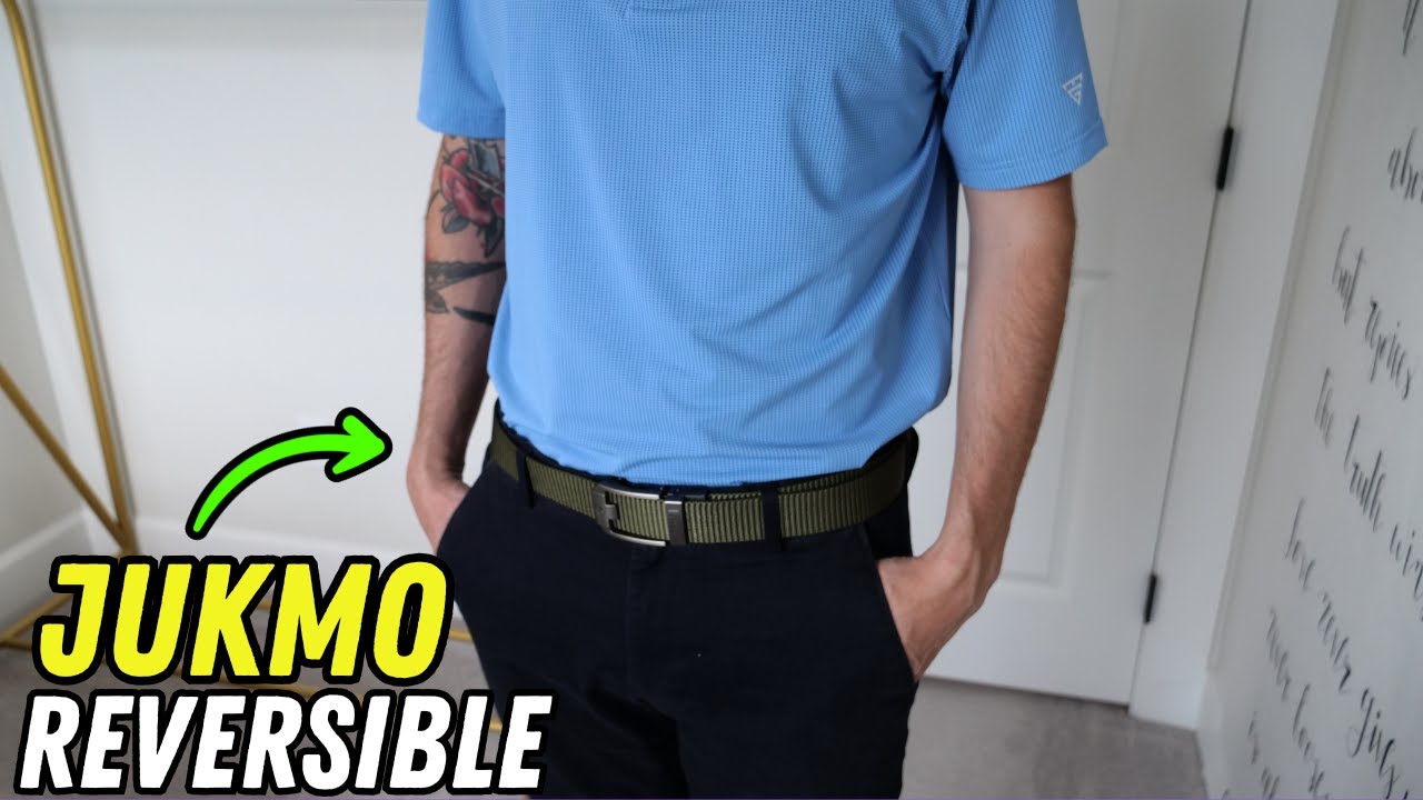 JUKMO Reversible Ratchet Belt | 2 in 1 - YouTube