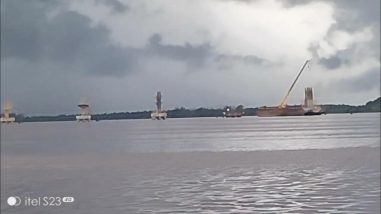 Update Jembatan Sungai Sambas Besar 29 Februari 2024. - YouTube