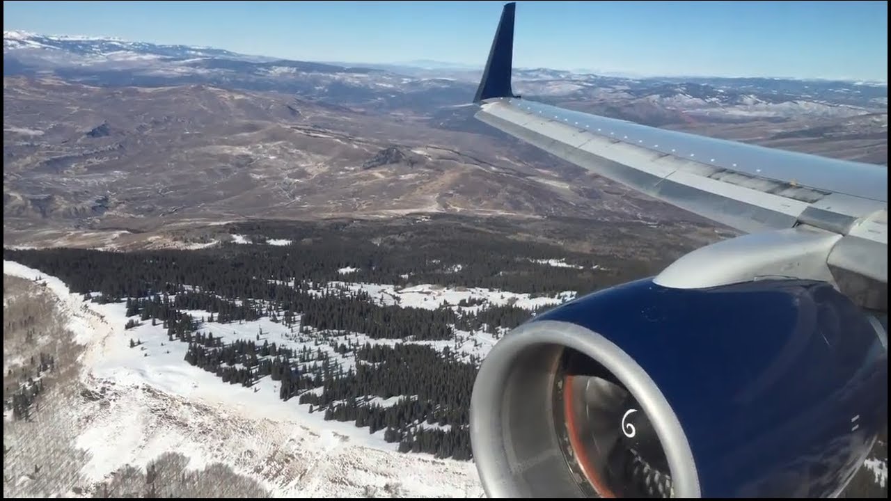 Delta Airlines Boeing 757-200 (Winglets) Beautiful Landing at Eagle ...