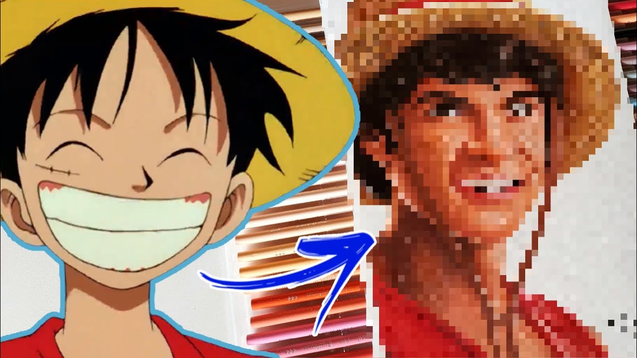 DESENHEI o Monkey D. Luffy versão Realista - Ficou bom? ( LiveAction ...