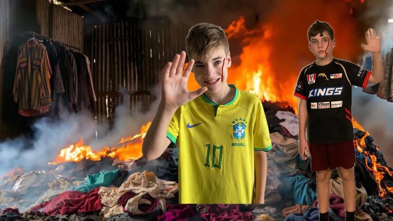 2 Contestants Compete in the Extreme Clothing Challenge - YouTube