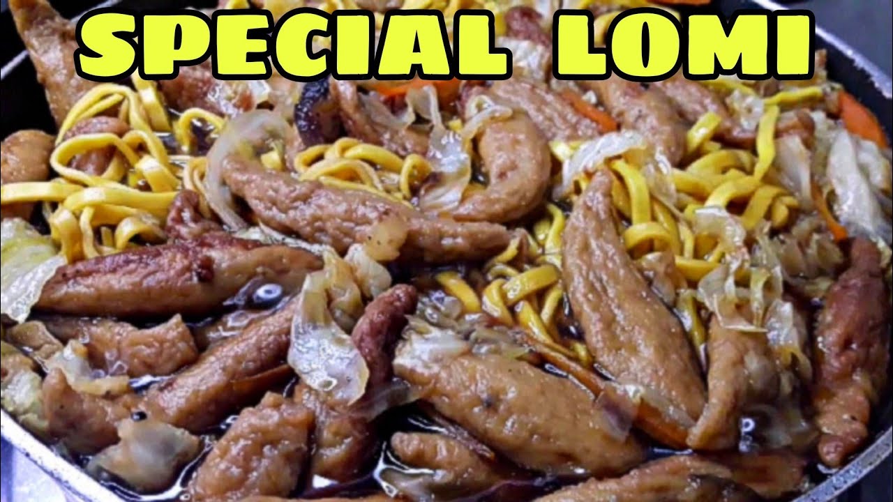 Easy way to make Chicken Lomi recipe! Panlasang pinoy - YouTube
