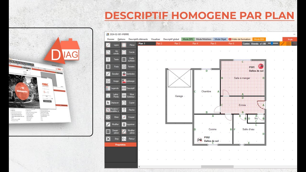 [OBBC - WinDiagnostics] Descriptif homogène par le plan - YouTube