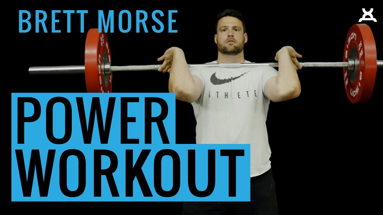 OLYMPIC STRENGTH TRAINING | Brett Morse Olympic Athletics - YouTube